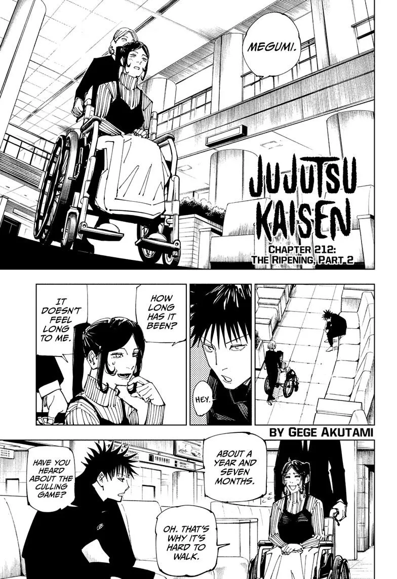 Jujutsu Kaisen, Chapter 212 - JUJUTSU KAISEN MANGA ONLINE